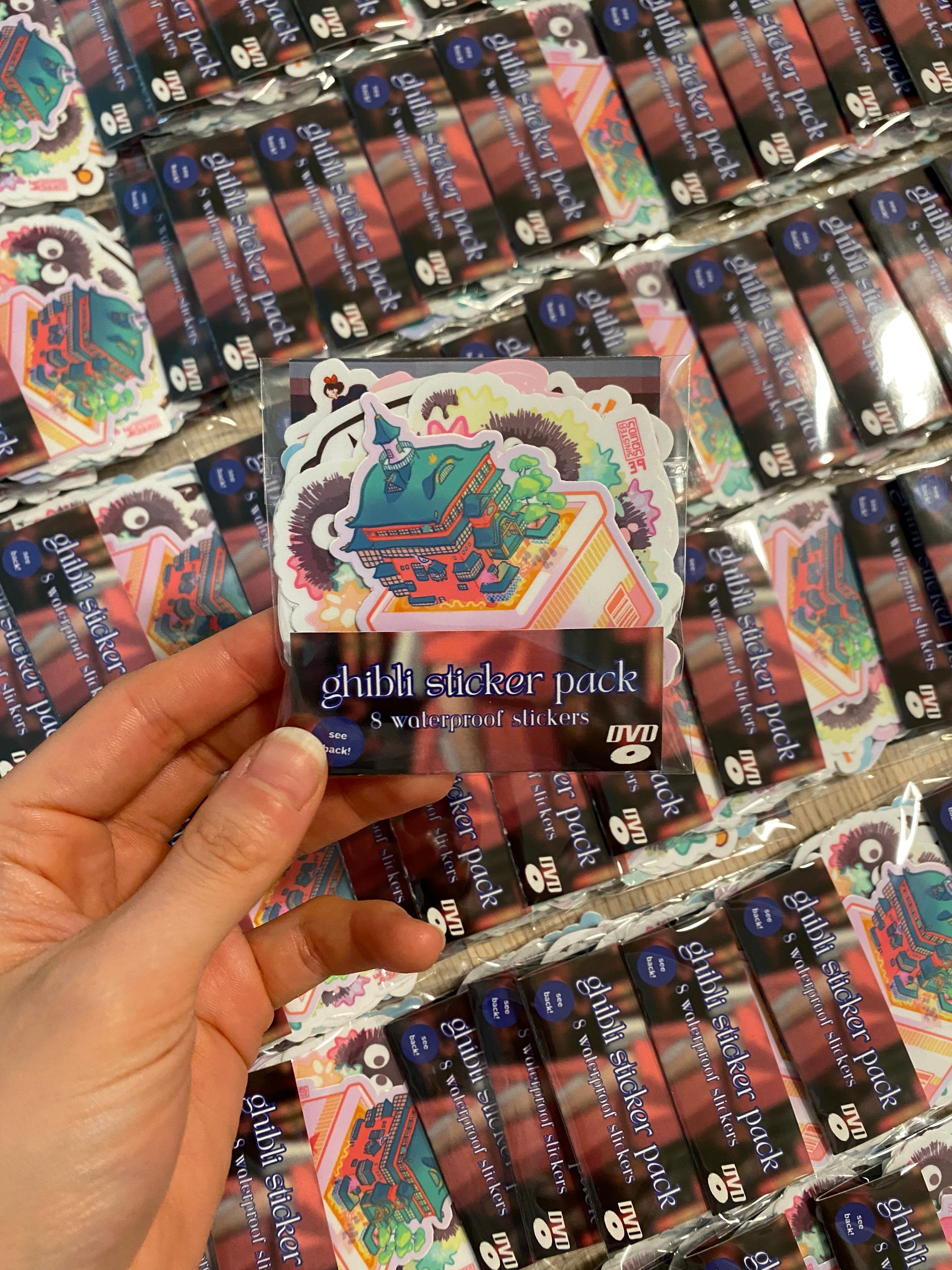 Japanese Animation Set Sticker Pack – sinistersquids