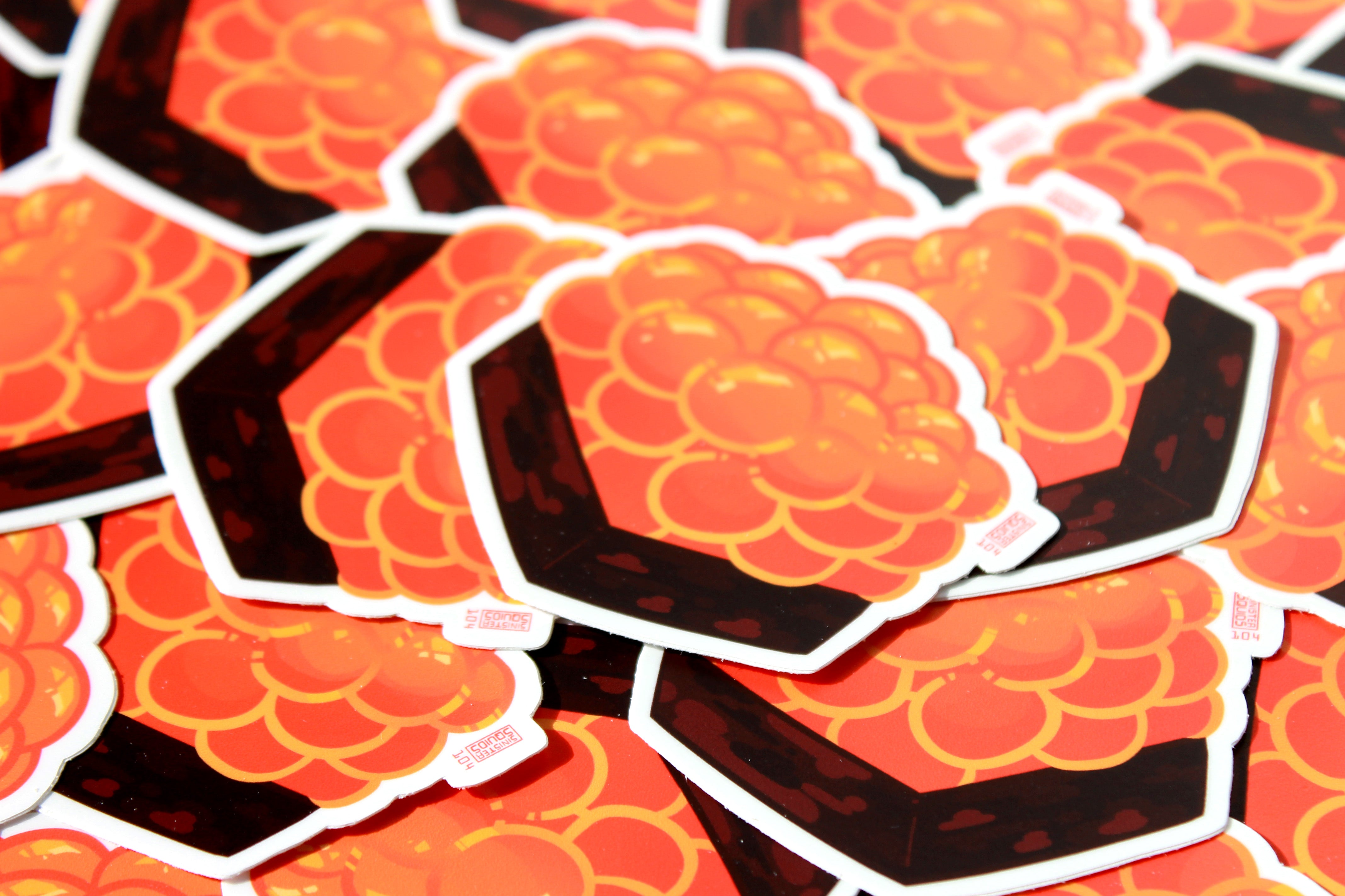 Fish Roe Sushi Sticker – sinistersquids